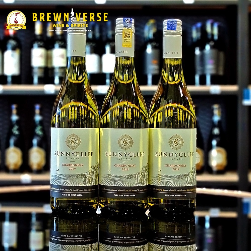 SUNNYCLIFF ESTATE CHARDONNAY WHITE WINE - Brewniverse Wine & Spirits
